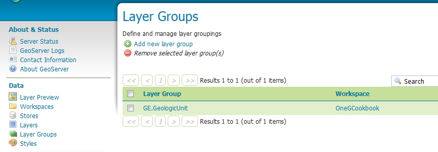 Using GeoServer OneGeology Documentation 1 0 Documentation